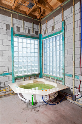 What to Consider When Deciding on Mortar or Mortarless Glass Block ...