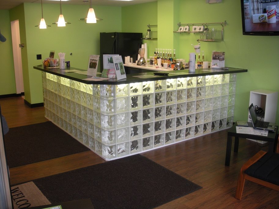 Installing a Glass Block Bar or Wall in Your Game Room May be Easier ...