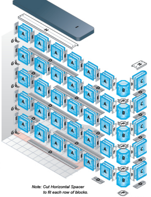 Installing a Glass Block Bar or Wall in Your Game Room May be Easier ...